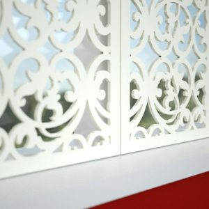 Made to Measure Decorative Shutters, 1200mm wide x 885mm high - Jali