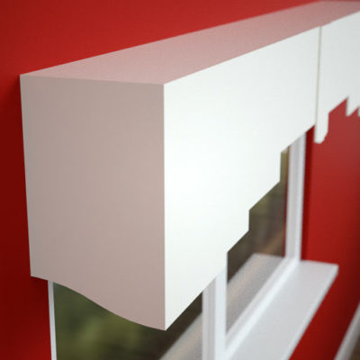 Made to Measure Pelmet, 1500mm x 400mm - Jali