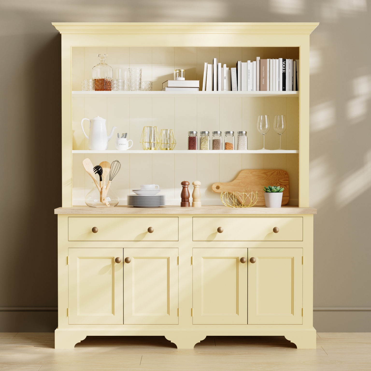 Triple Kitchen Dresser 15 - Jali