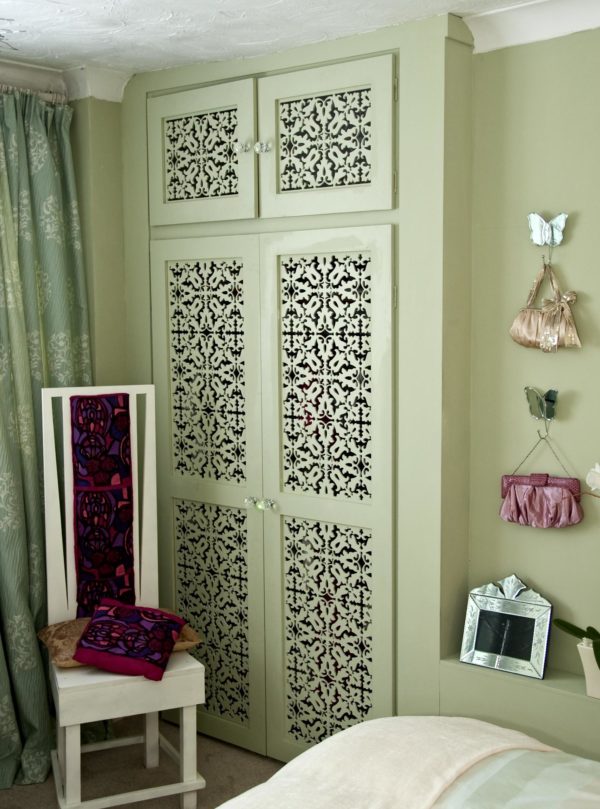 Green Fretwork Doors - Jali Gallery