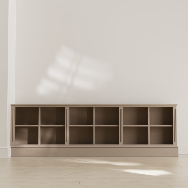 Made to Measure Bookcase, 400mm wide x 400mm tall - Jali