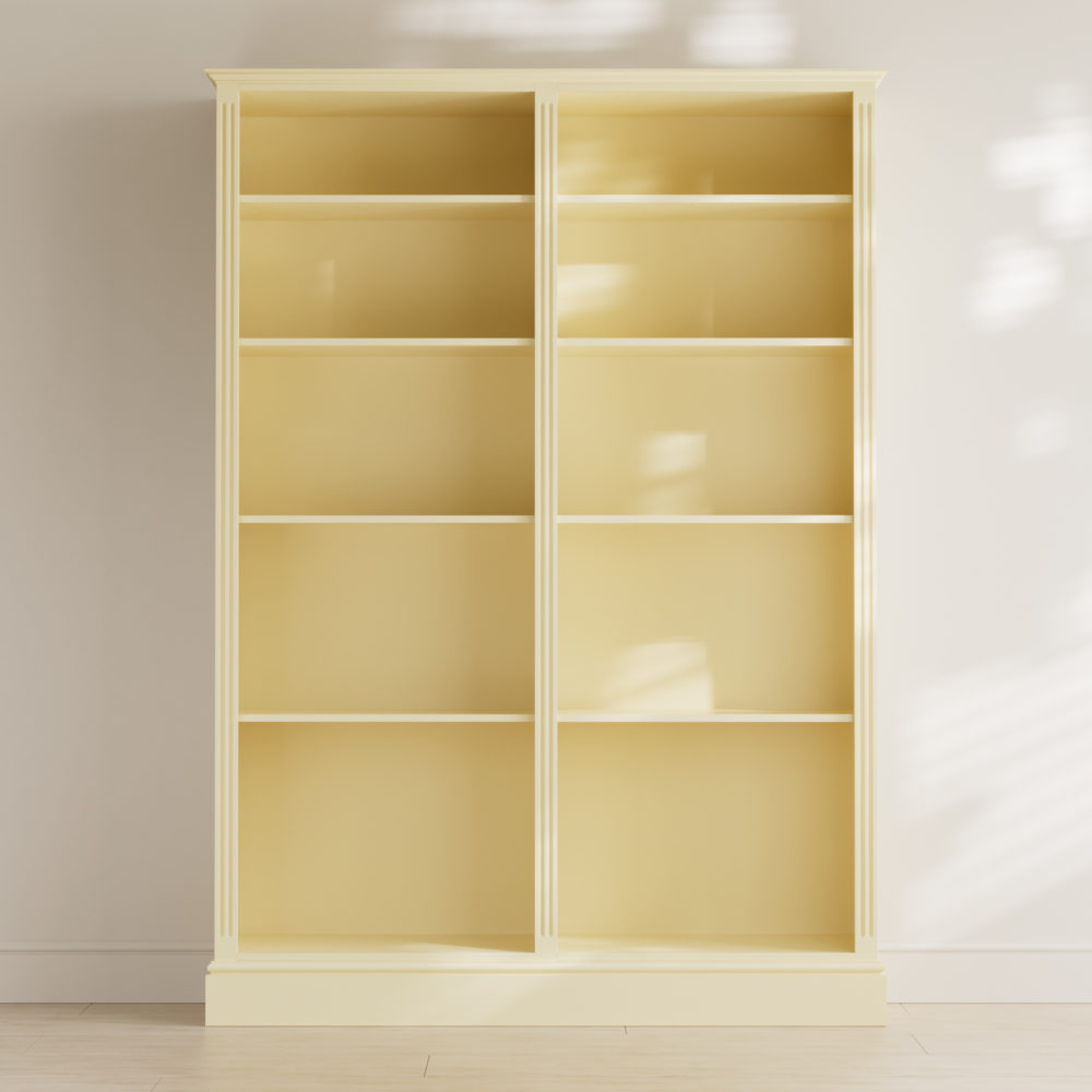 Made to Measure Bookcase, 1200mm wide x 1500mm tall - Jali