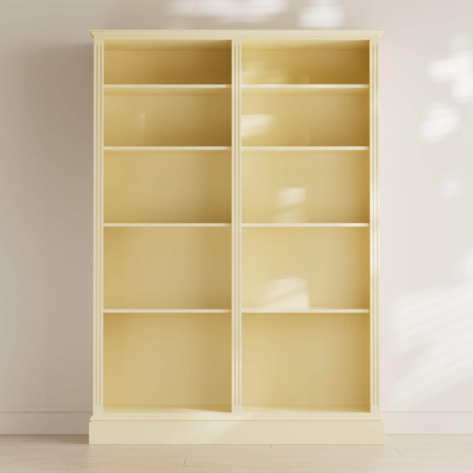 Made to Measure Bookcase, 1200mm wide x 1500mm tall - Jali