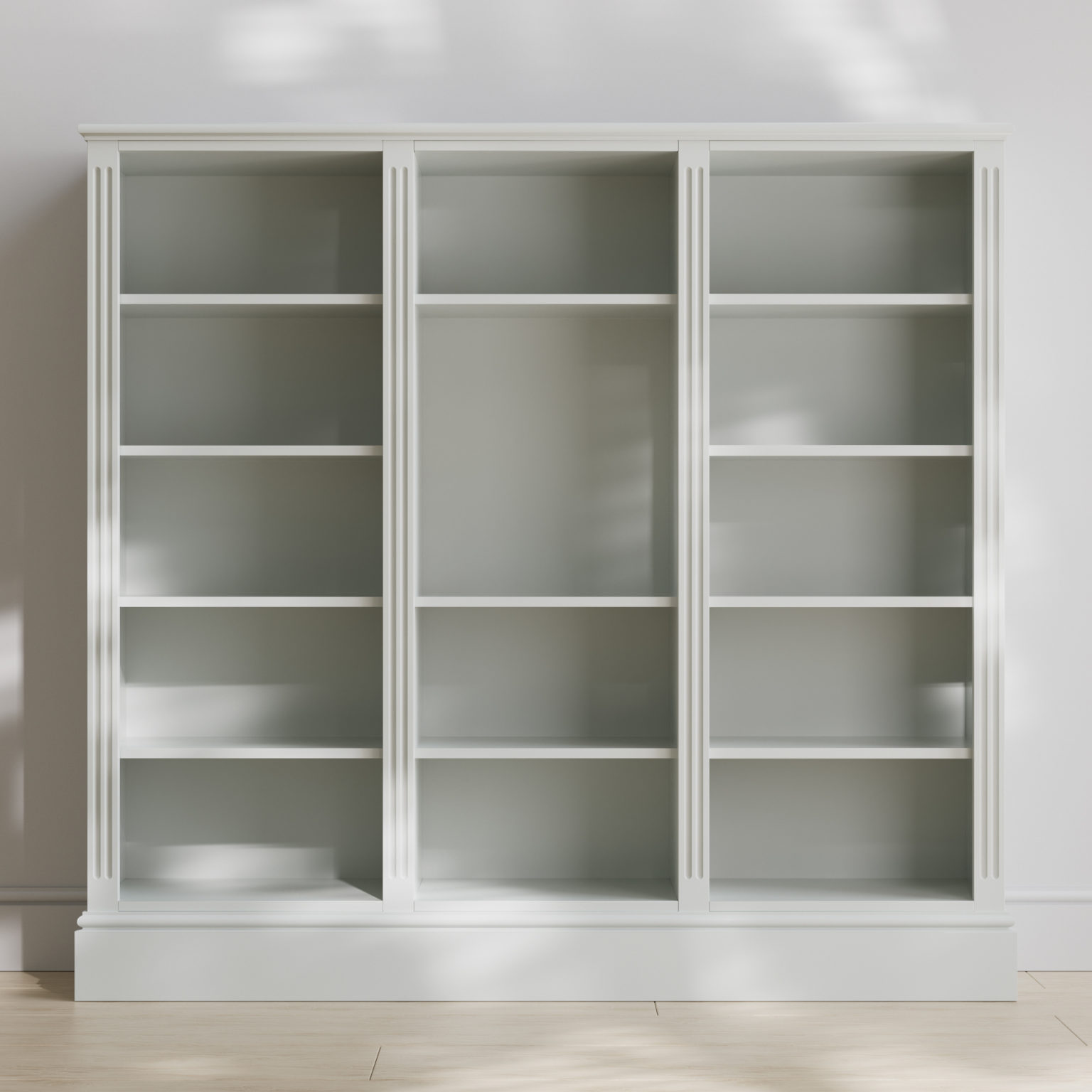 Made to Measure Bookcase, 1200mm wide x 1500mm tall - Jali
