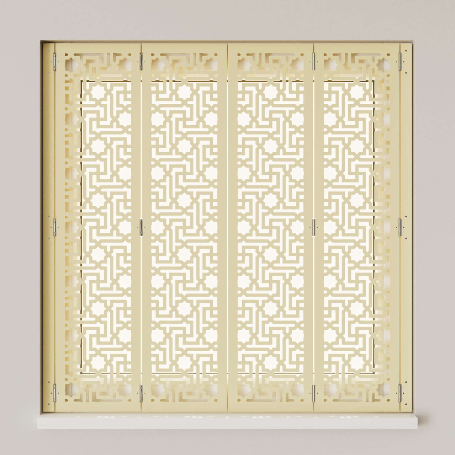 Made to Measure Decorative Shutters - Trellis - Jali
