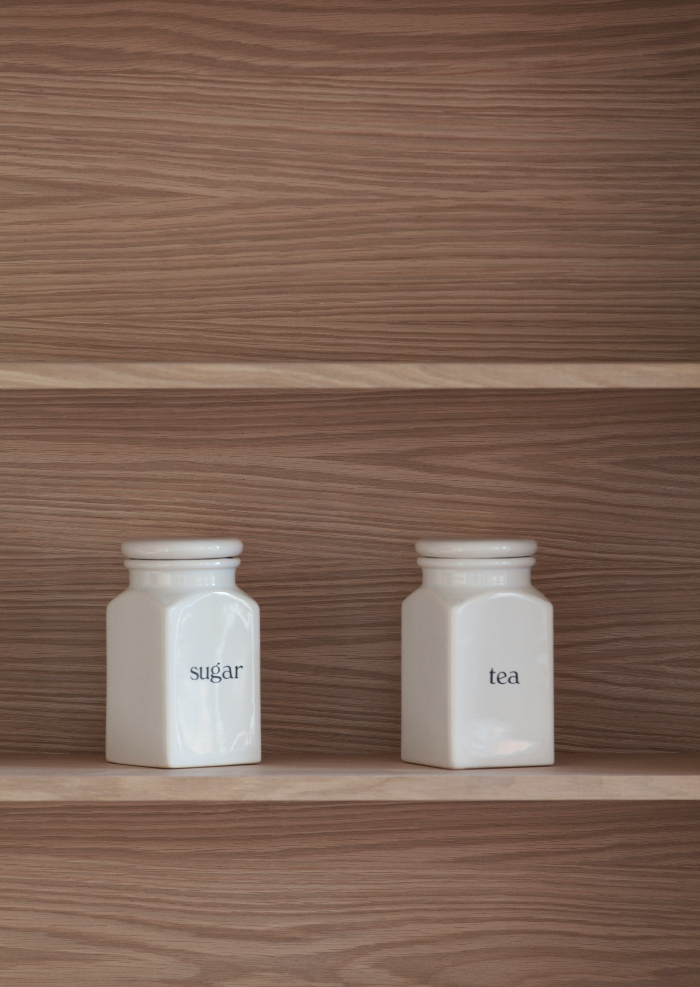 Real Wood Oak Veneer Bookcase - Jali Gallery