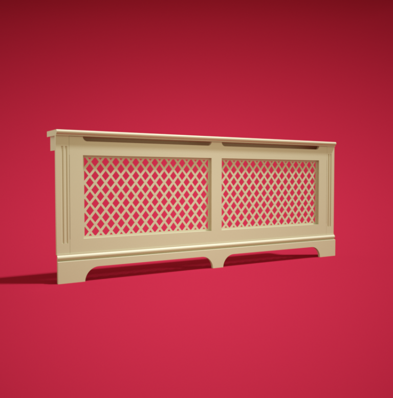 Side Fitting Radiator Cover - Jali Gallery