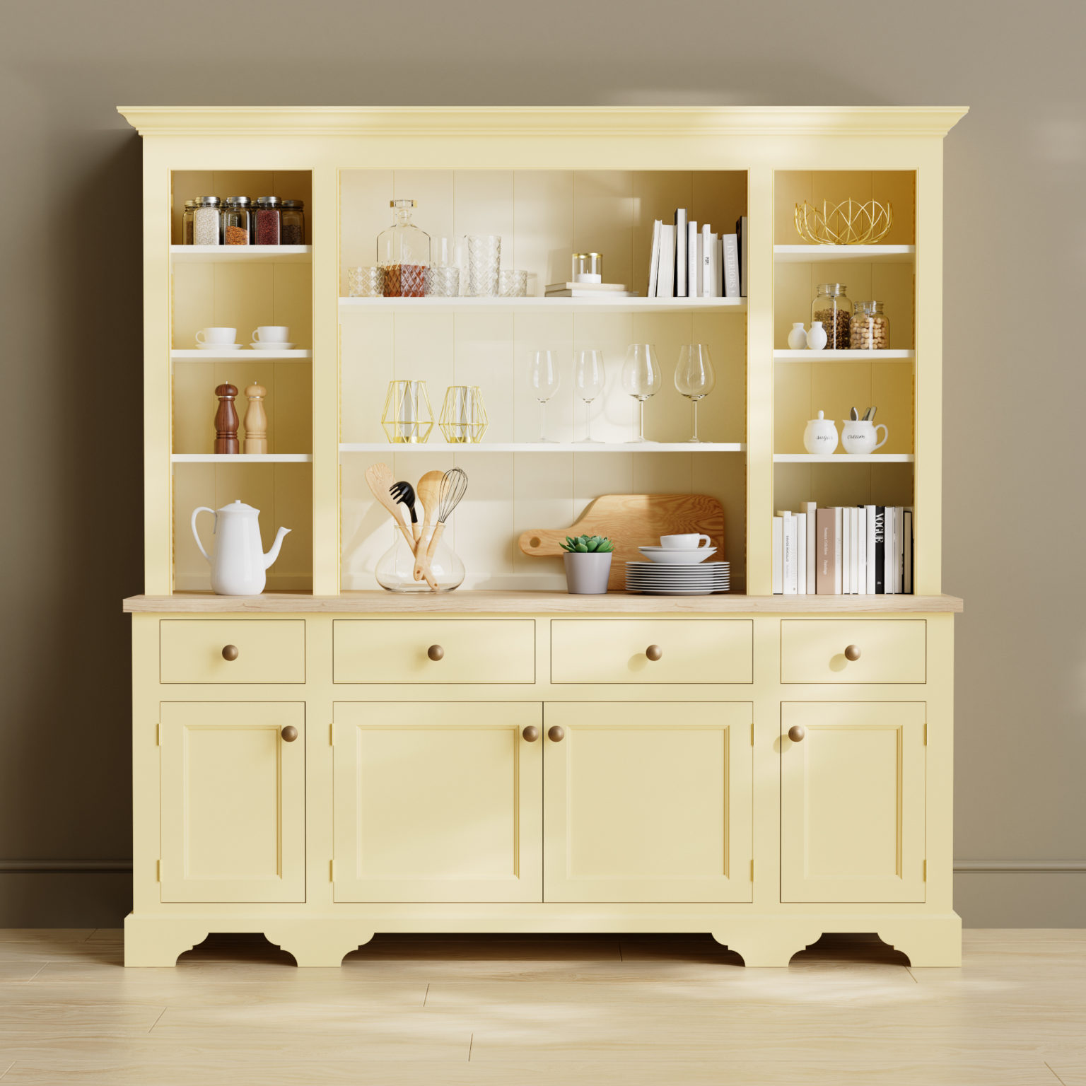 Triple Kitchen Dresser 15 - Jali